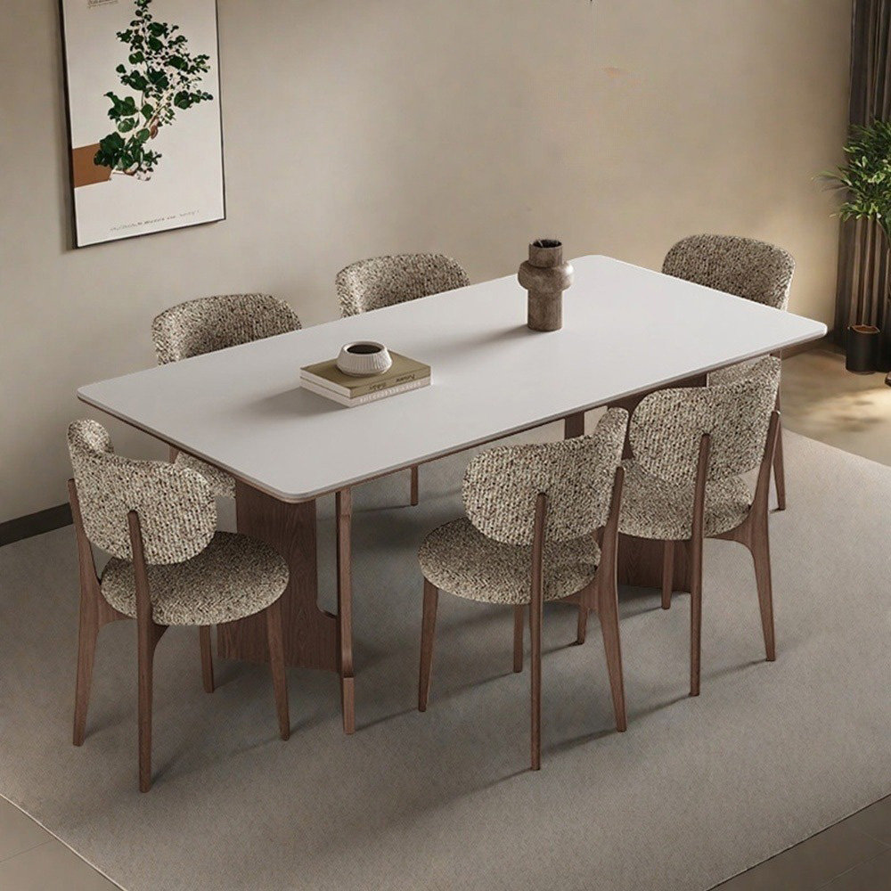 Elamer European modern simple dining table set | Wayfair