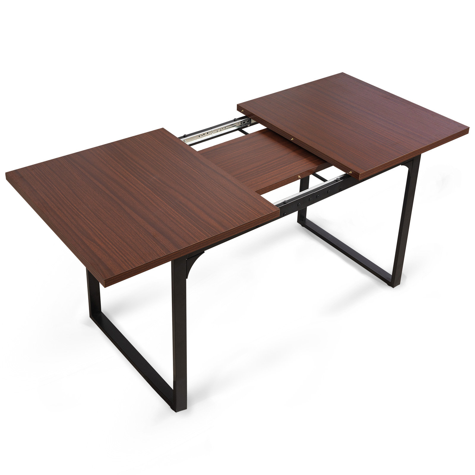 17 Stories 56"-71" 4-8 People Extendable Wood Dining Table & Reviews ...