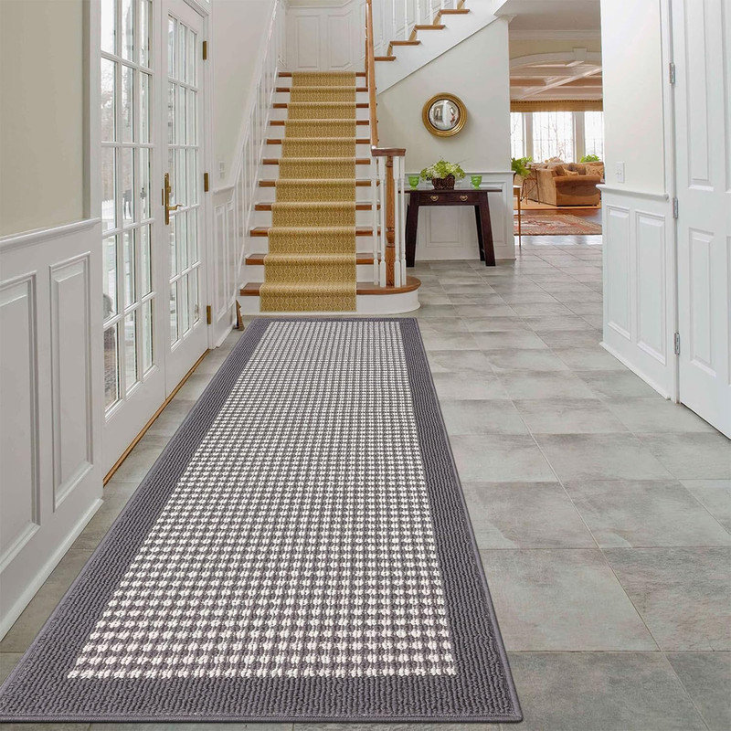 Latitude Run® Rectangle Rillio Area Rug with Non-Slip Backing | Wayfair