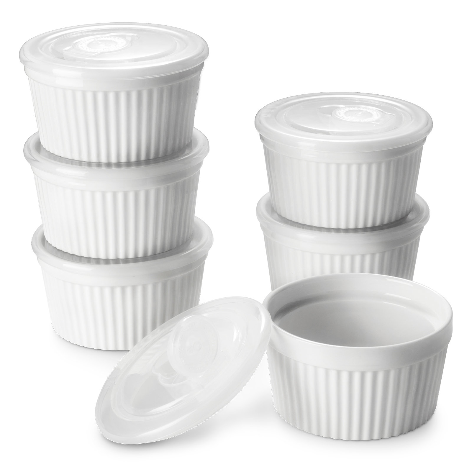 DOWAN 8 oz Porcelain Ramekins Bowls for Souffle & Reviews - Wayfair Canada