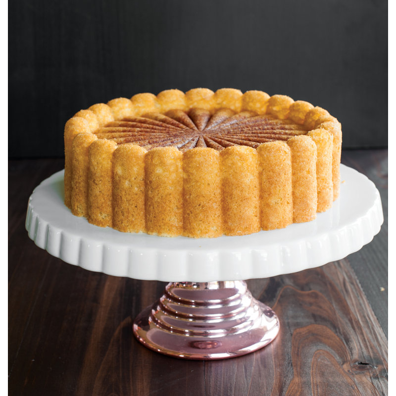 Nordic Ware Non-Stick Round Charlotte Cake Pan & Reviews | Wayfair
