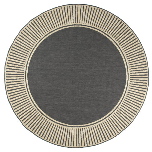 Round Outdoor Rugs You'll Love | Wayfair