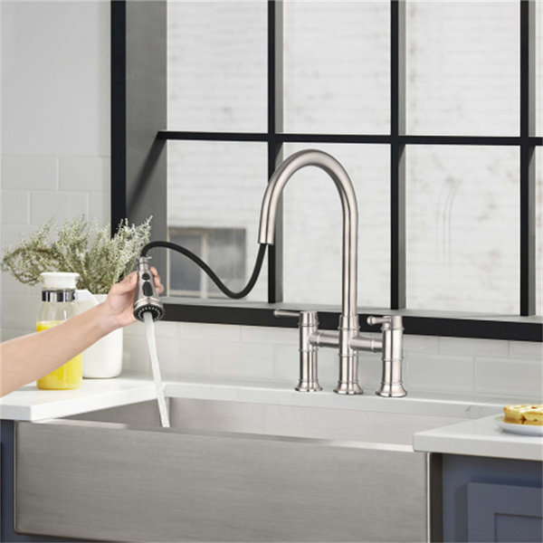 Red Cloud Pull Out Kitchen Faucet | Wayfair