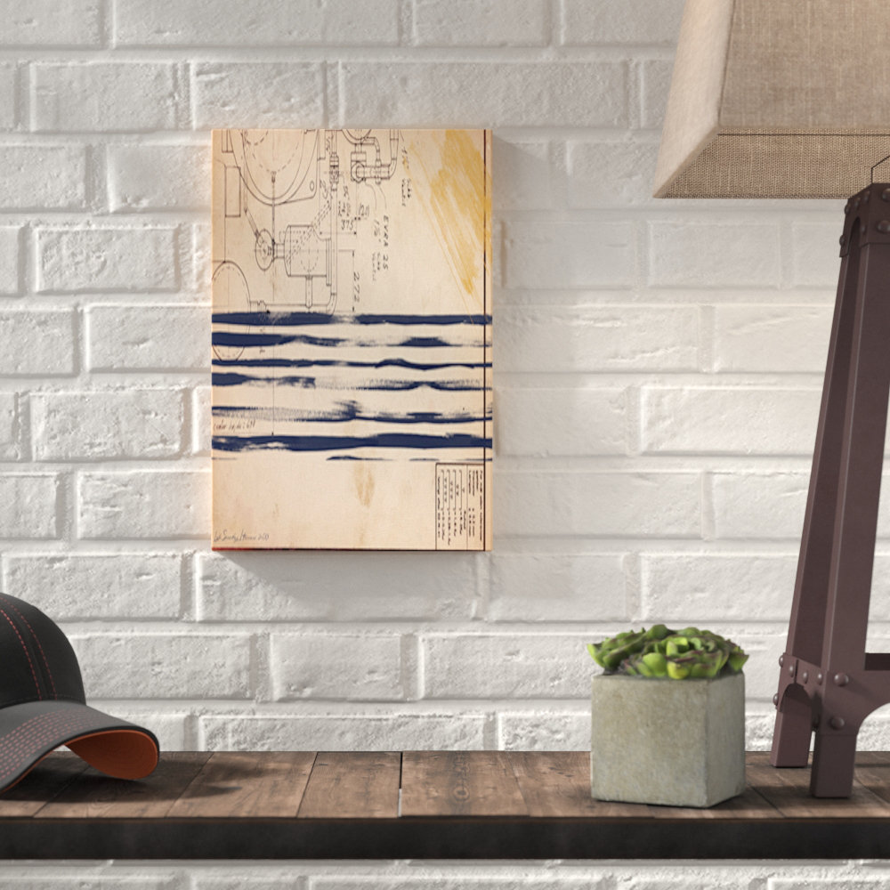 Williston Forge 'Ethan' Graphic Art Print on Canvas | Wayfair