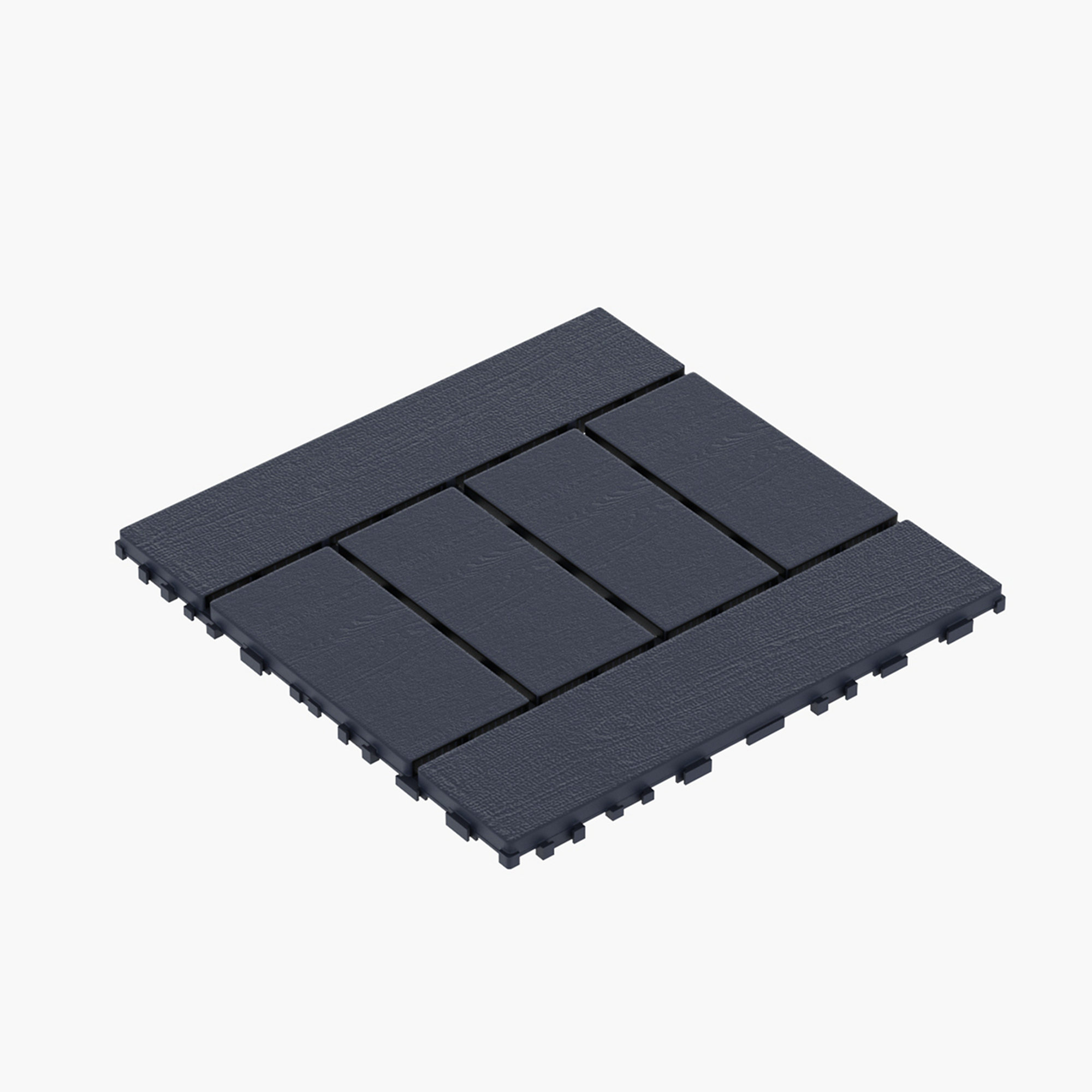 BFYDOAA Plastic Interlocking Deck Tiles, 12" X 12" Plastic Interlocking ...