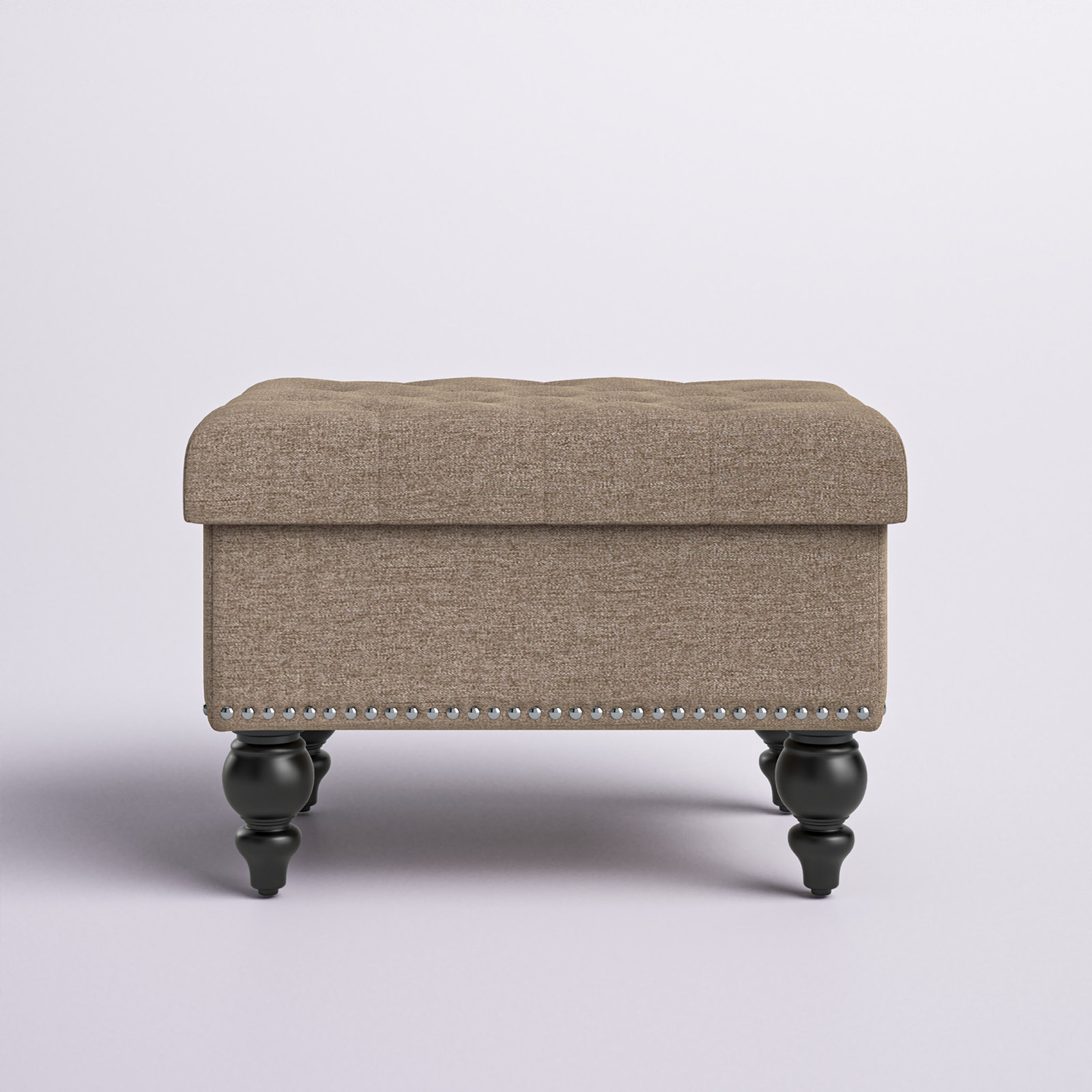 Lark Manor Abaza 25" Tufted Rectangle Storage Ottoman & Reviews ...