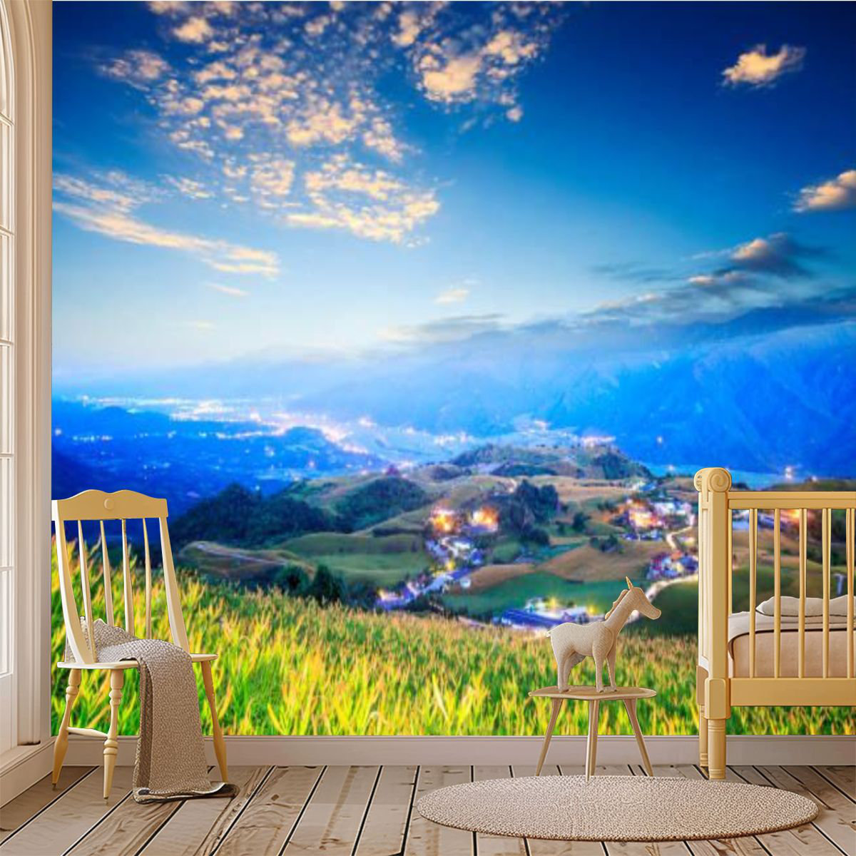 Millwood Pines Peel and Stick Canvas Wallpaper Wall Mural orange daylily flower sixty stone ...