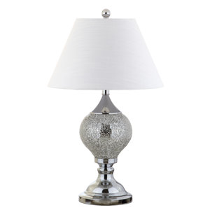 Rosdorf Park Lasker Mirrored 27" Table Lamp | Wayfair