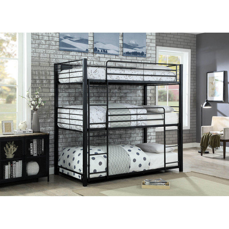 Harriet Bee Eden Triple Bunk Bed & Reviews | Wayfair