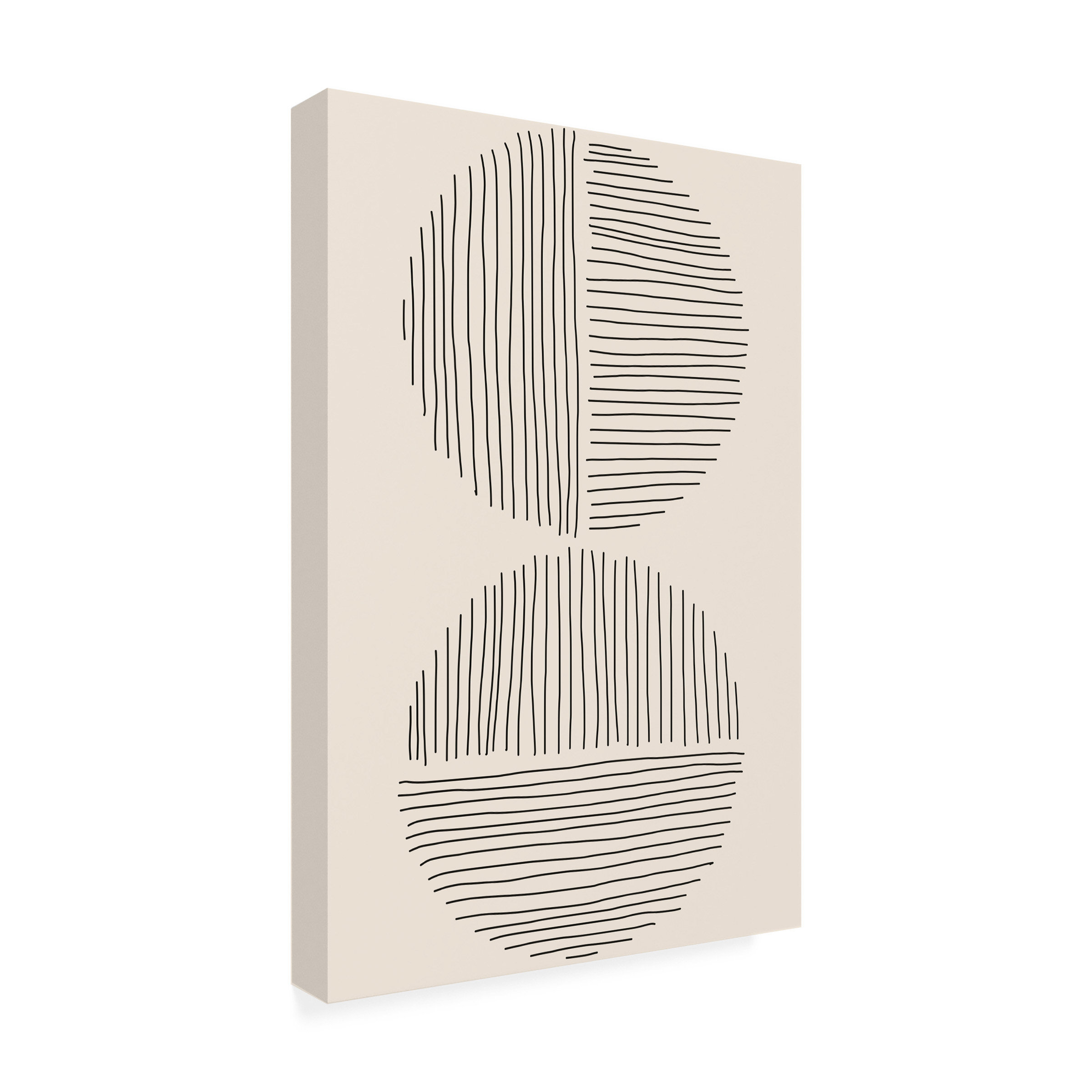 George Oliver Jay Stanley Minimal Circle Series 3 On Canvas Print | Wayfair