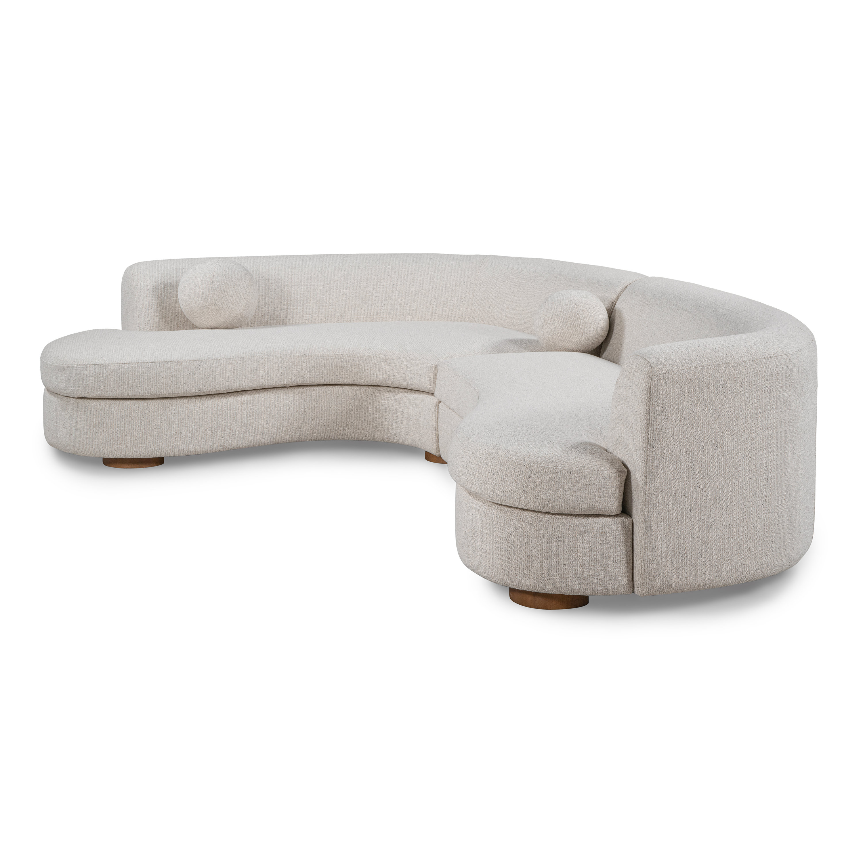 Classic Home Concord Upholstered Sectional Sofa | Perigold