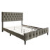 Winston Porter Medardus Upholstered Platform Bed & Reviews | Wayfair