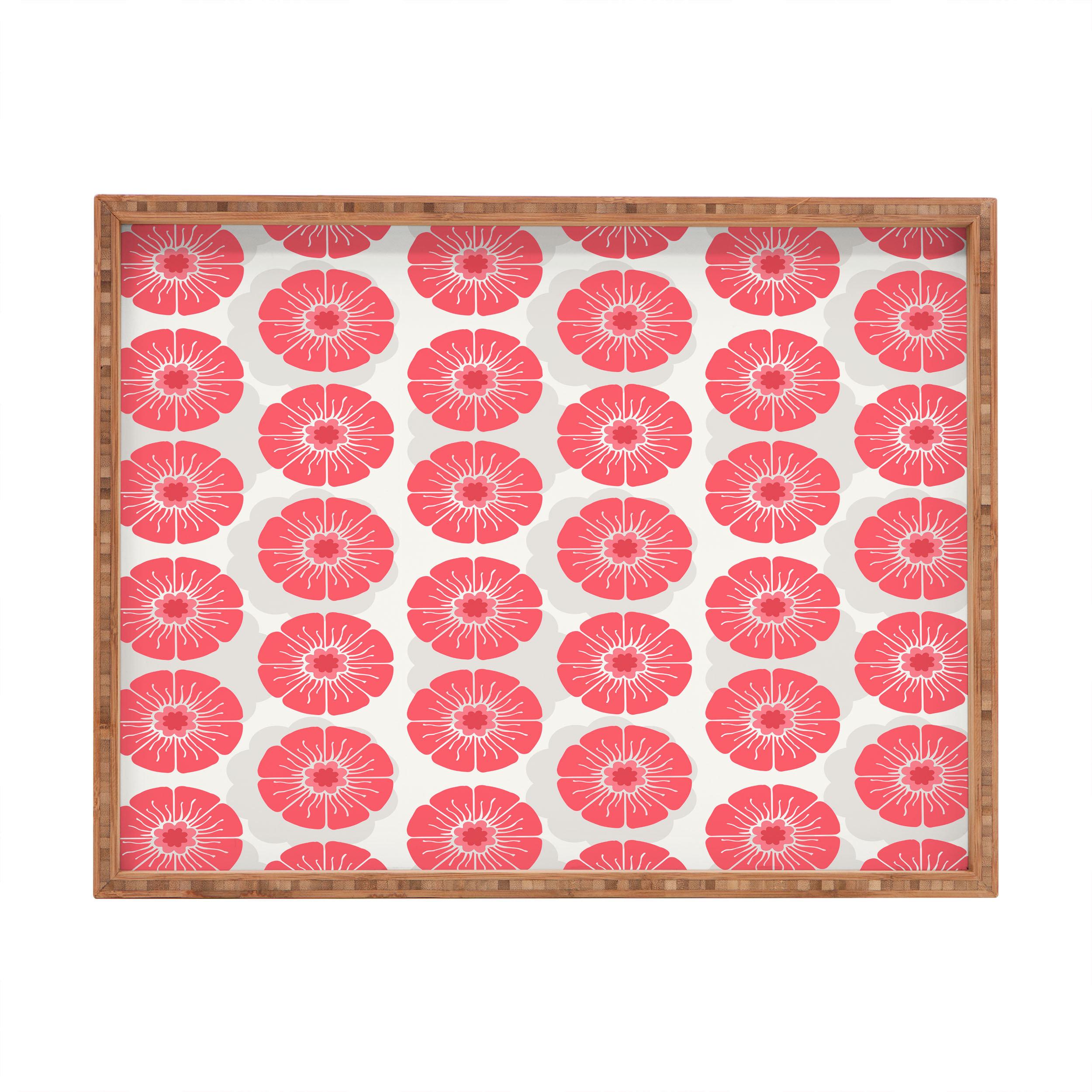 Bungalow Rose Ottoman/Coffee Table Tray | Wayfair