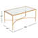 Birch Lane™ Keely Glass Top Coffee Table & Reviews | Wayfair