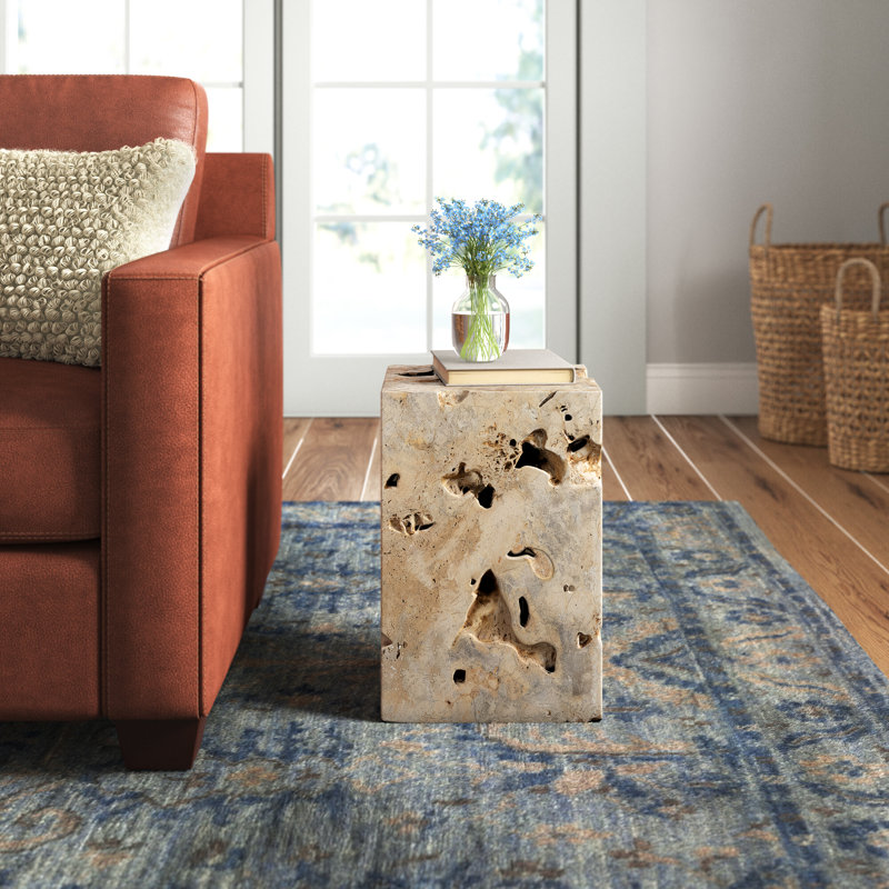 Birch Lane™ Etna Block End Table & Reviews | Wayfair