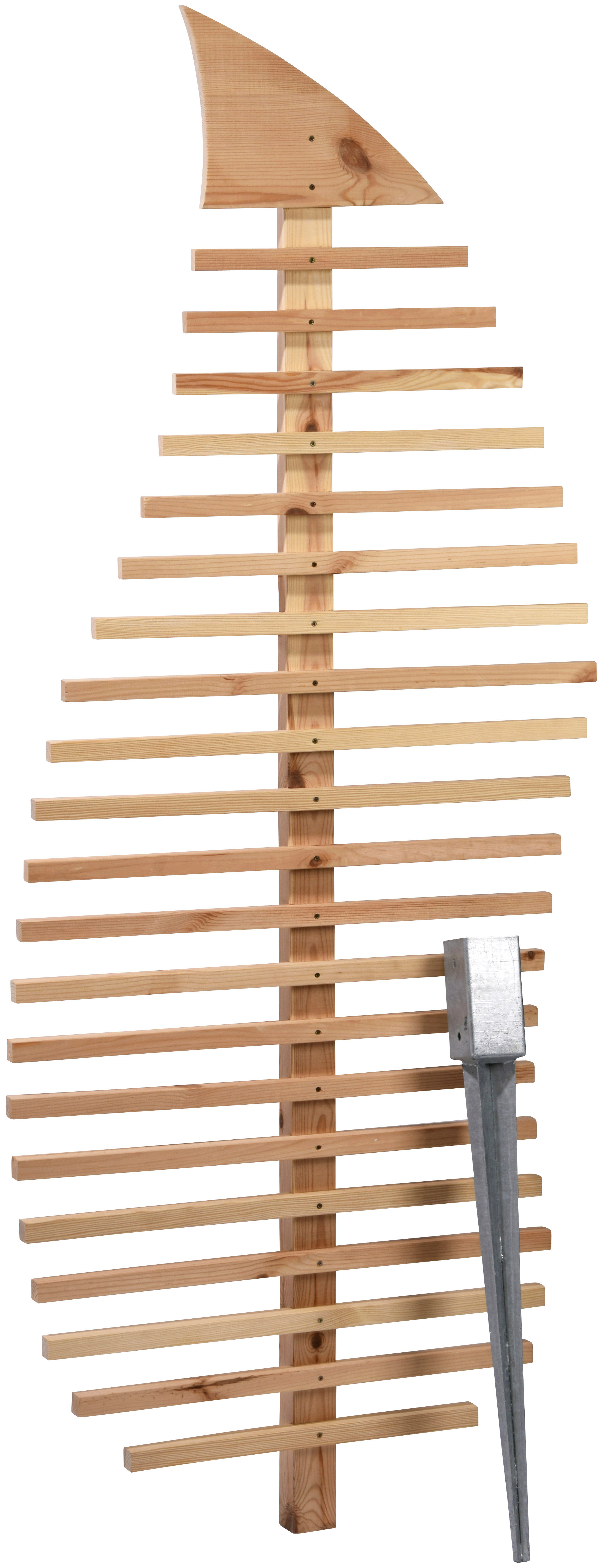 Dakota Fields Aneecia 186cm H x 76cm W Wood Curved Trellis | Wayfair.co.uk