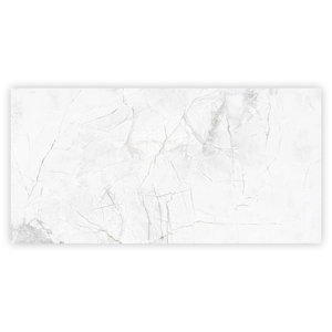 Apollo Tile Strata 24 X 48 In. Polished Bright White With Gray ...