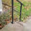HOMLUX Lovmor Hand Rails for Outdoor Steps, Wrought Iron Railing, Porch ...