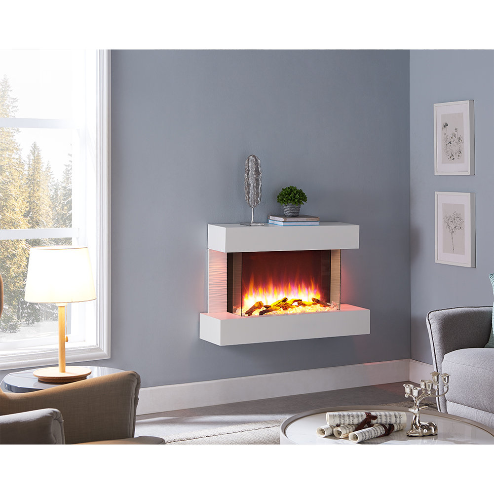 Ivy Bronx Cordual Ivy Bronx Electric Fireplace with | Wayfair.co.uk