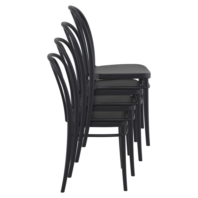 AllModern Farrah Outdoor Stackable Dining Side Chair & Reviews | Wayfair
