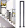 FRONG Industrial U-Shaped Stair Handrail & Reviews | Wayfair