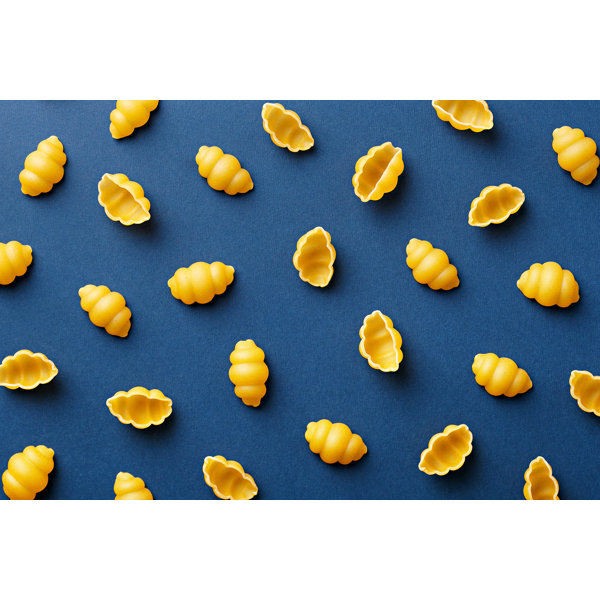 Hokku Designs Gnocchi Pasta Pattern On Canvas by Virtustudio Print ...