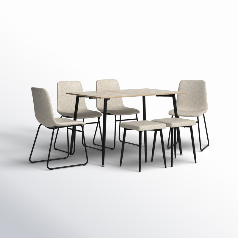 Trent Austin Design® Mossman 7 - Piece Dining Set & Reviews | Wayfair