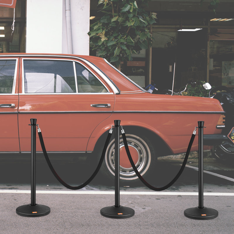 VEVOR 36'' H x 60'' W Stanchion System | Wayfair