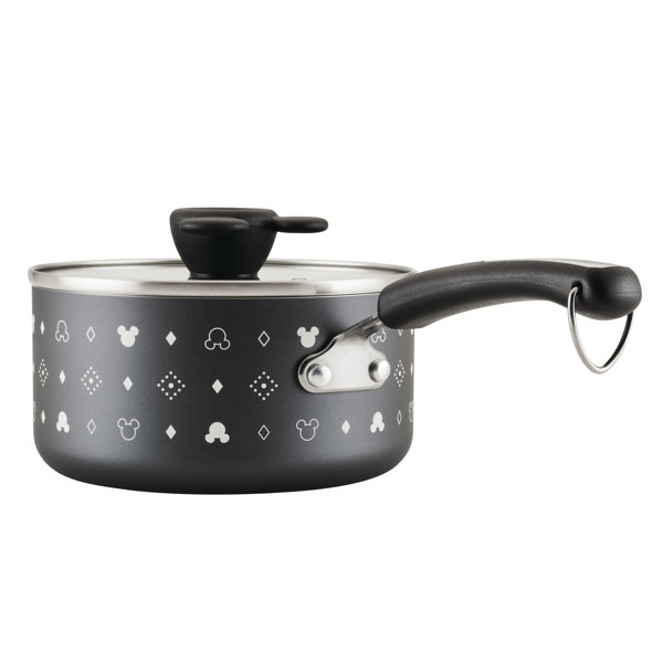 Farberware Disney Monochrome Ceramic Nonstick Saucepan With Lid, 2 ...