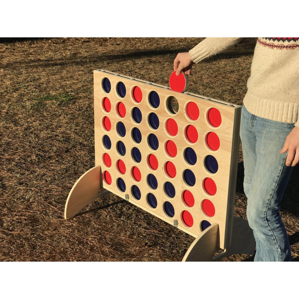 WestGeorgiaCornhole Giant Four in a Row Game Set & Reviews | Wayfair