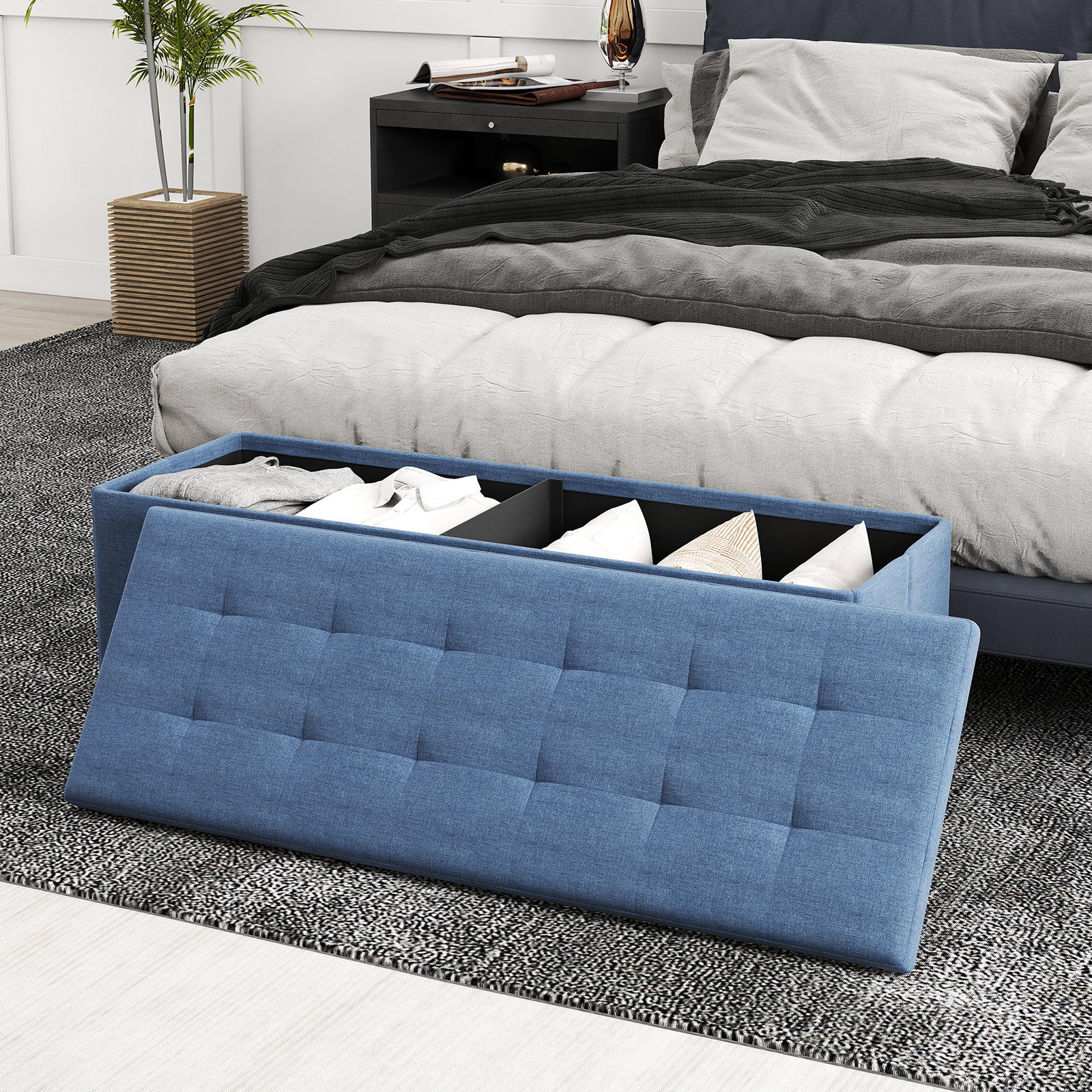 Latitude Run® Dawit Storage Bench & Reviews | Wayfair
