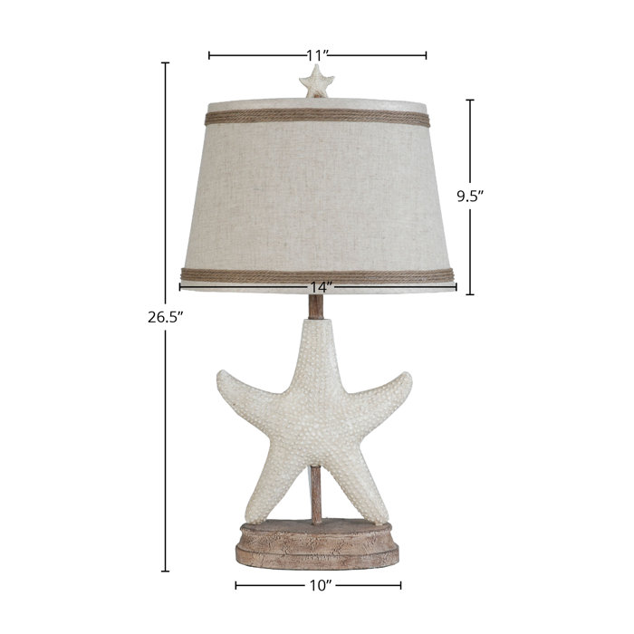 Sunside Sails Polyresin Table Lamp & Reviews | Wayfair