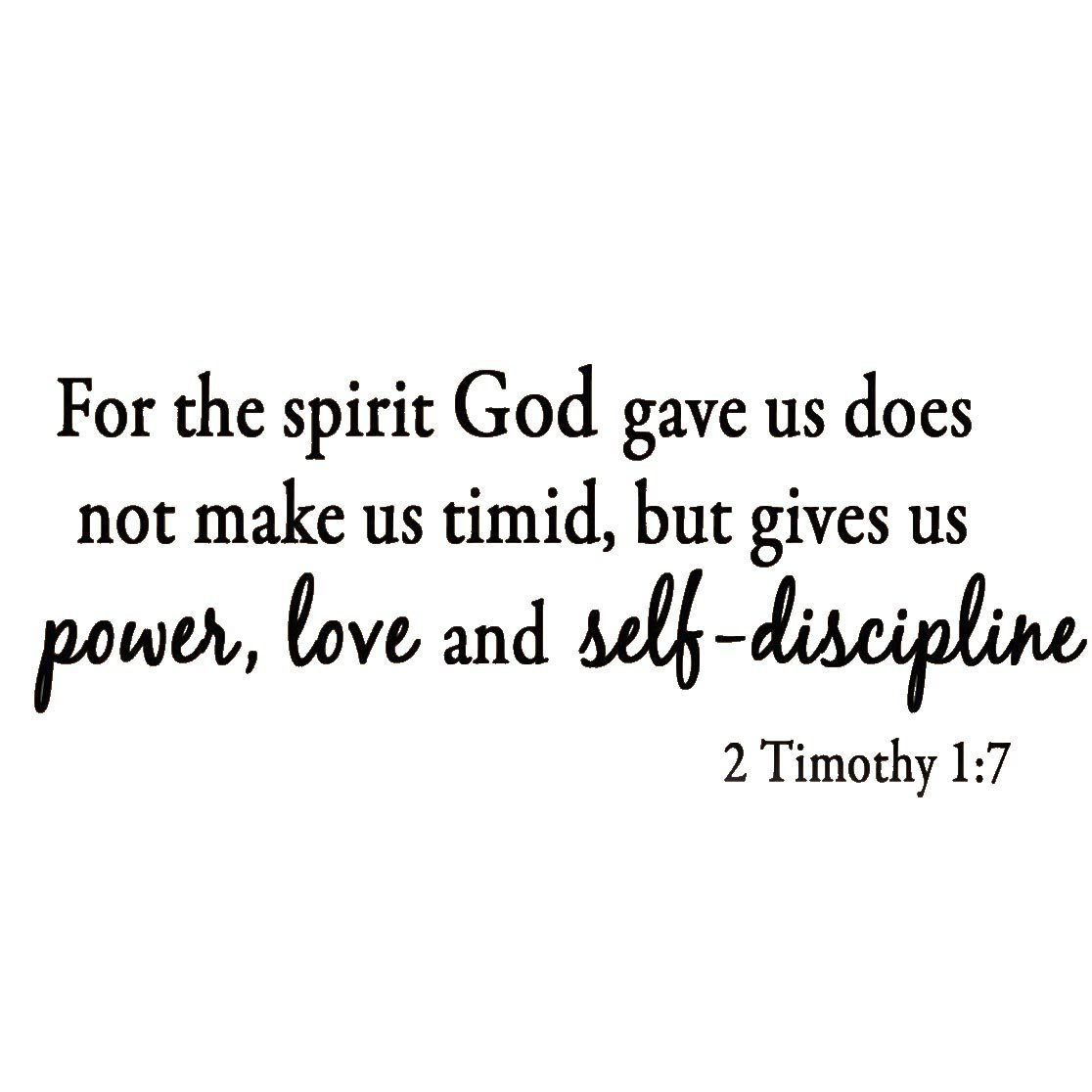Winston Porter Coggrey For the Spirit God Gave Us Does Not Make Us ...