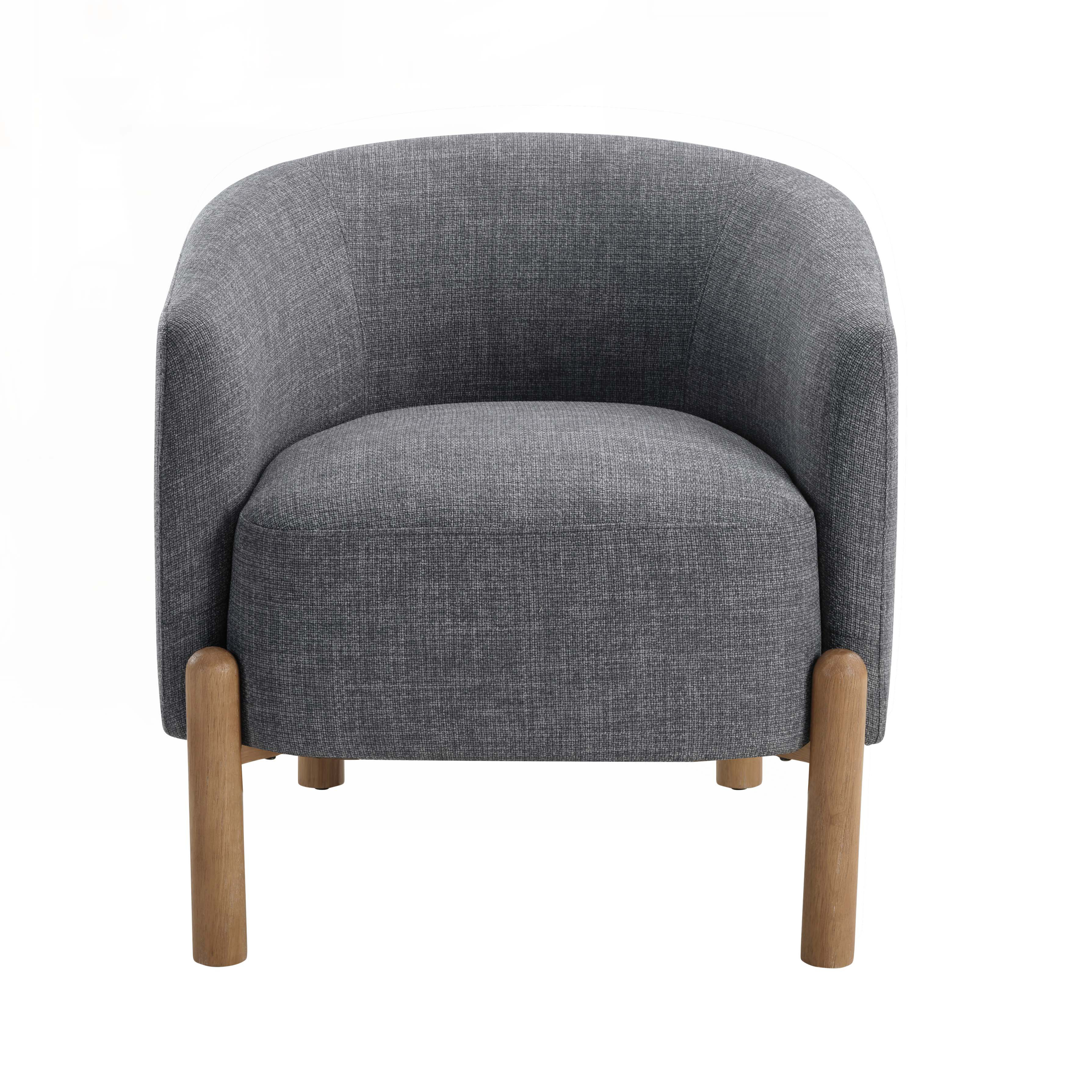 George Oliver Polyester Upholstered Arm Chair with 4 Legs | Wayfair
