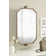 Willa Arlo Interiors Dunnell Metal Flat Wall Mirror | Wayfair