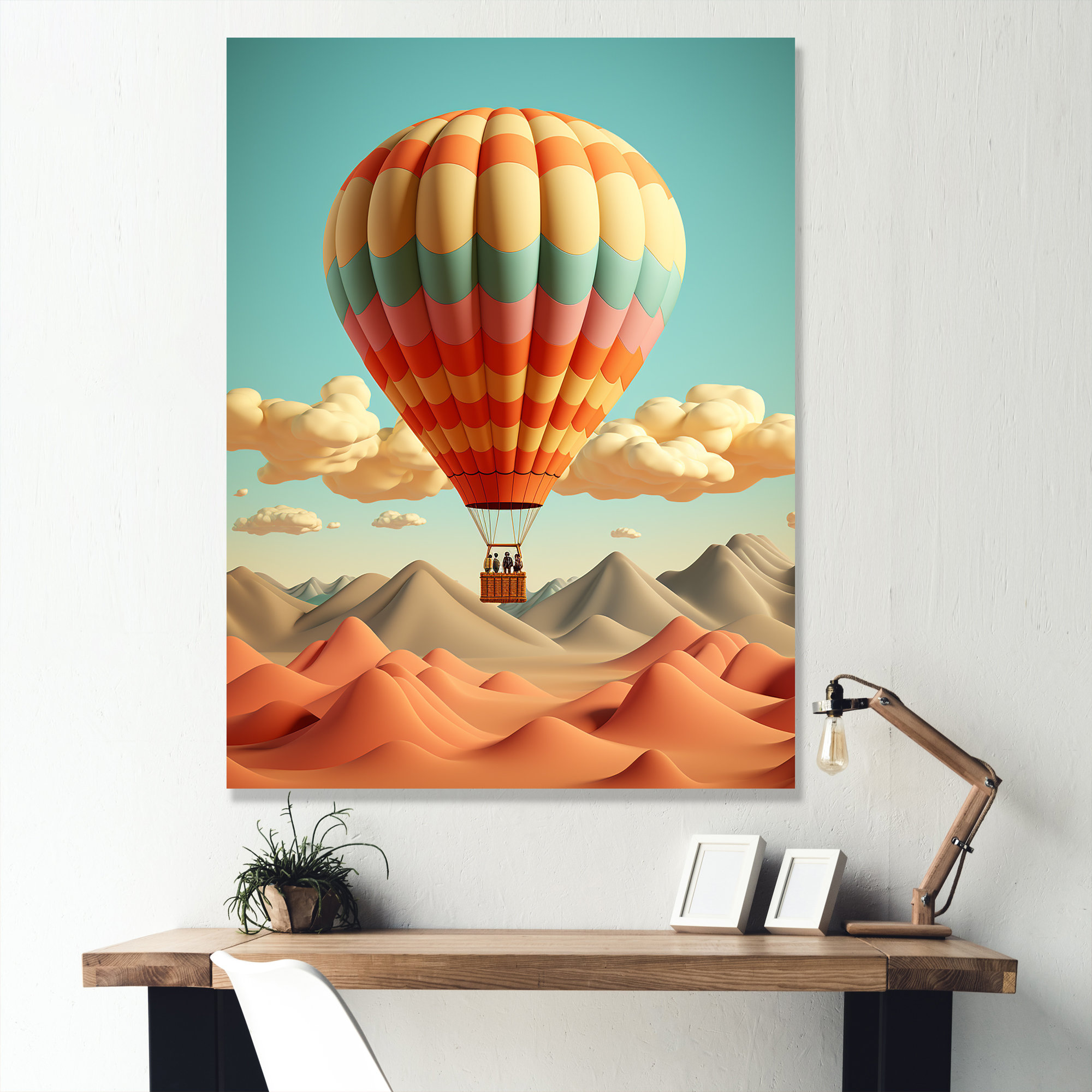 George Oliver Hot Air Balloon Voyage In The Skies Harmony I | Wayfair
