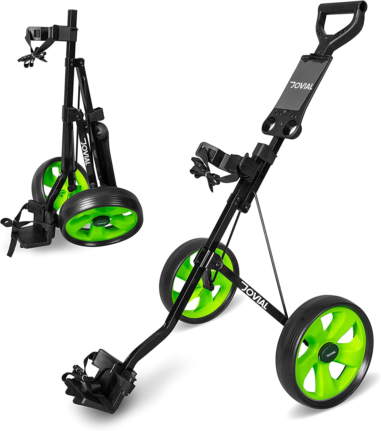 SereneLife 3 Wheel Golf Push Cart | Wayfair