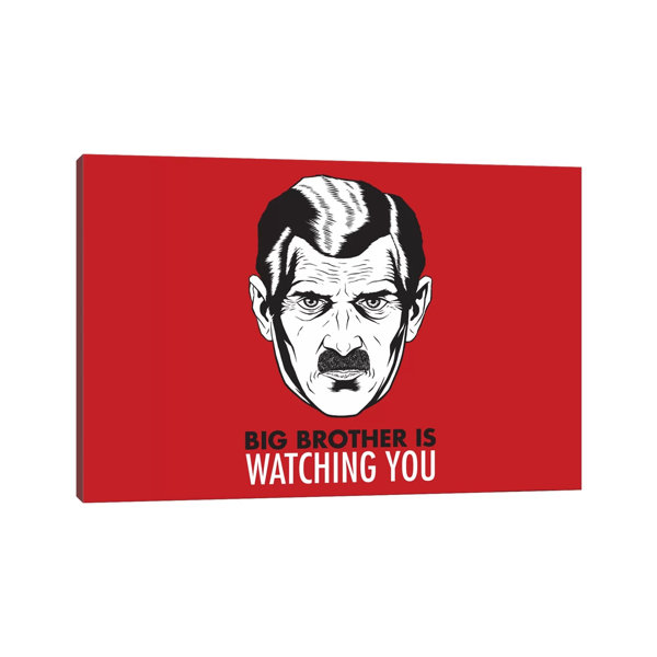 ClassicLiving Big Brother Is Watching You 1984, Vintage Poster by ...