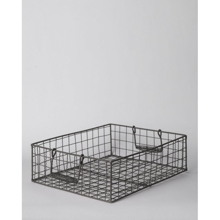 17 Stories Metal Basket | Wayfair