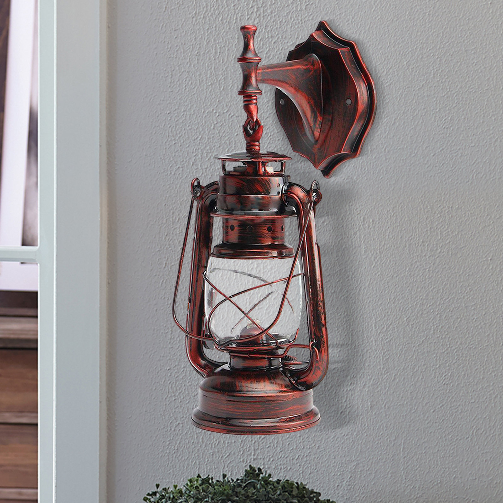Longshore Tides 7.08x7.08x11.02inch Retro Antique Vintage Rustic ...