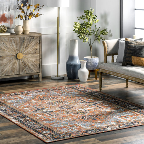 Wayfair | 8' x 10' Orange Area Rugs You'll Love in 2024