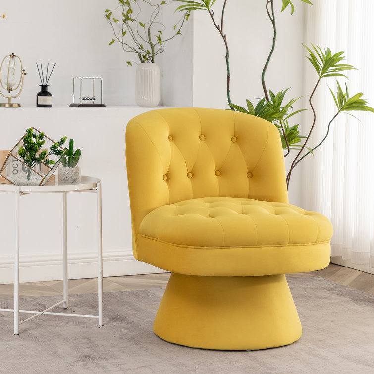 Mercer41 Emah Upholstered Swivel Side Chair & Reviews | Wayfair