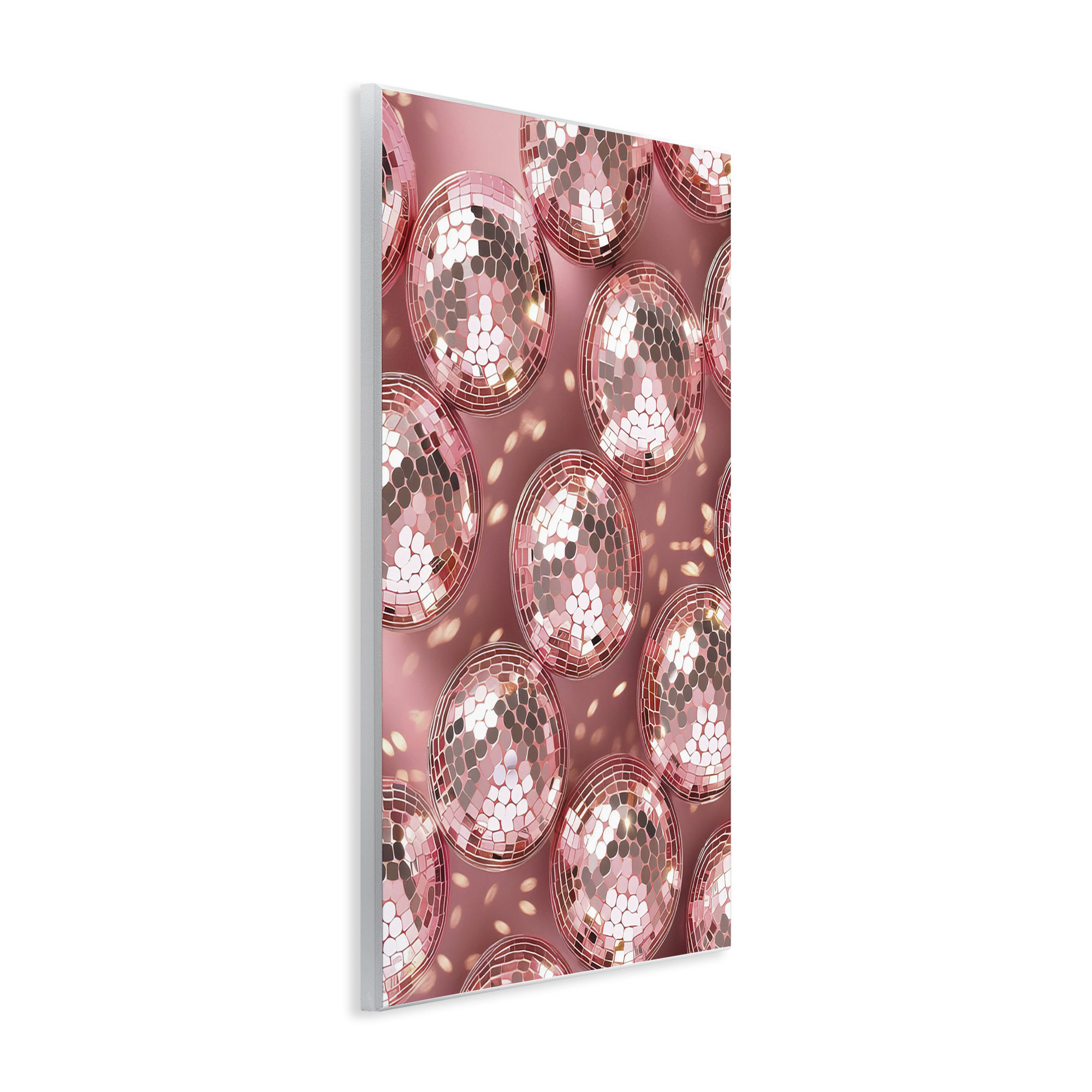 Dakota Fields Disco Ball Shimmer Pattern Wall Plaque, design by LSR ...