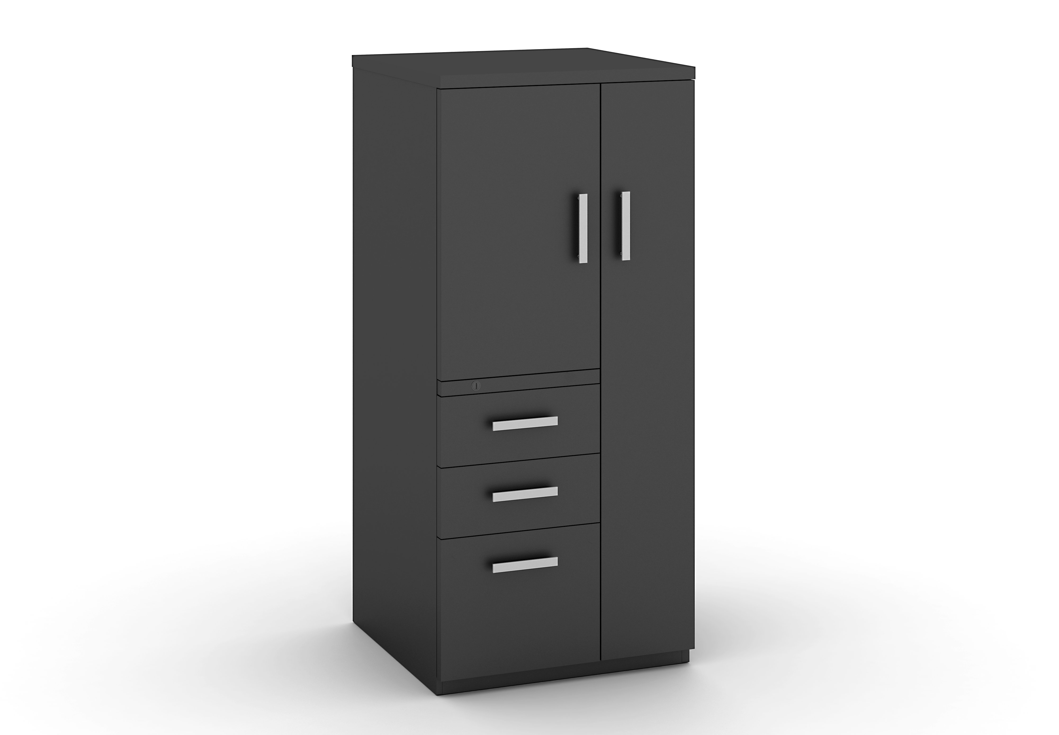 Friant Interra Steel Filing Storage Cabinet with 3 Drawers, Interlock ...