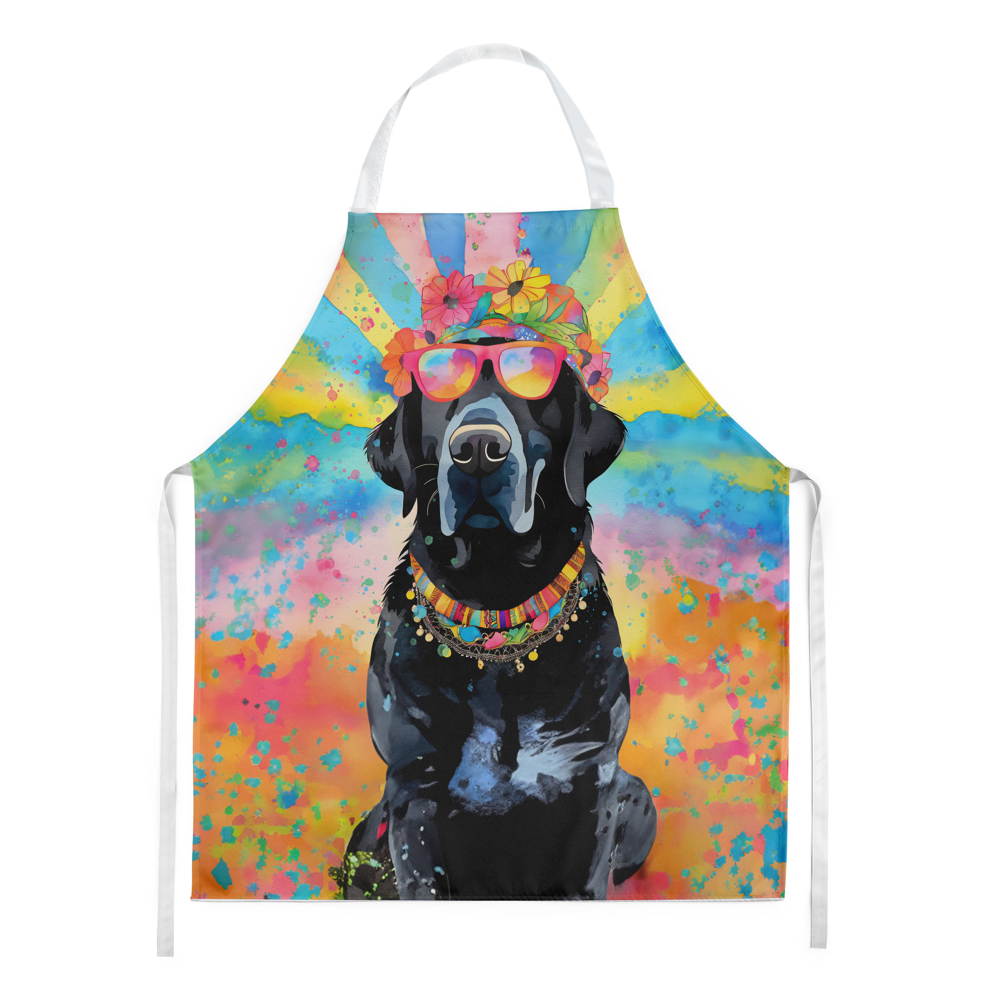 East Urban Home Black Labrador Apron | Wayfair