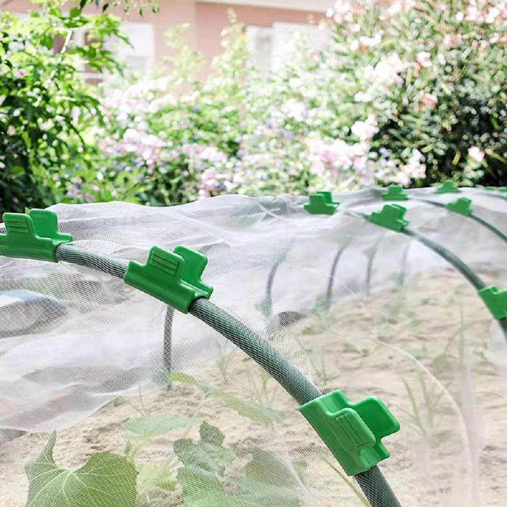 Mr.Garden 16 PC Greenhouse Film Pressing Buckle Windproof Rainproof ...
