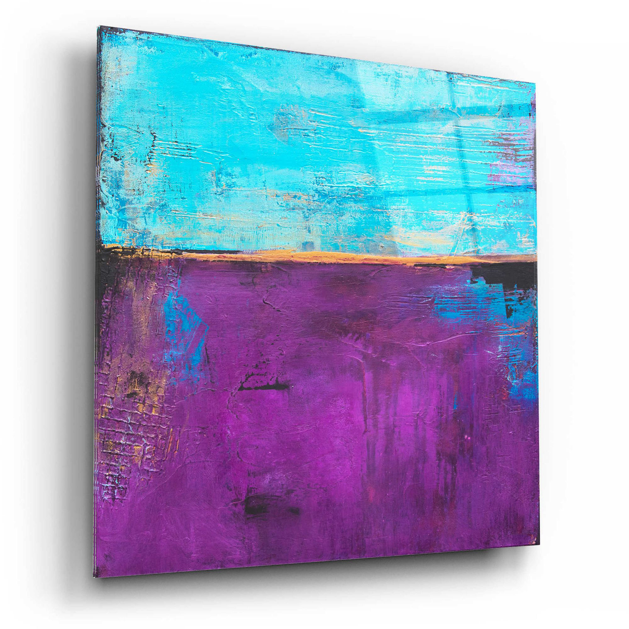 Ivy Bronx 'Purple Velvet' By Erin Ashley, Acrylic Glass Wall Art ...