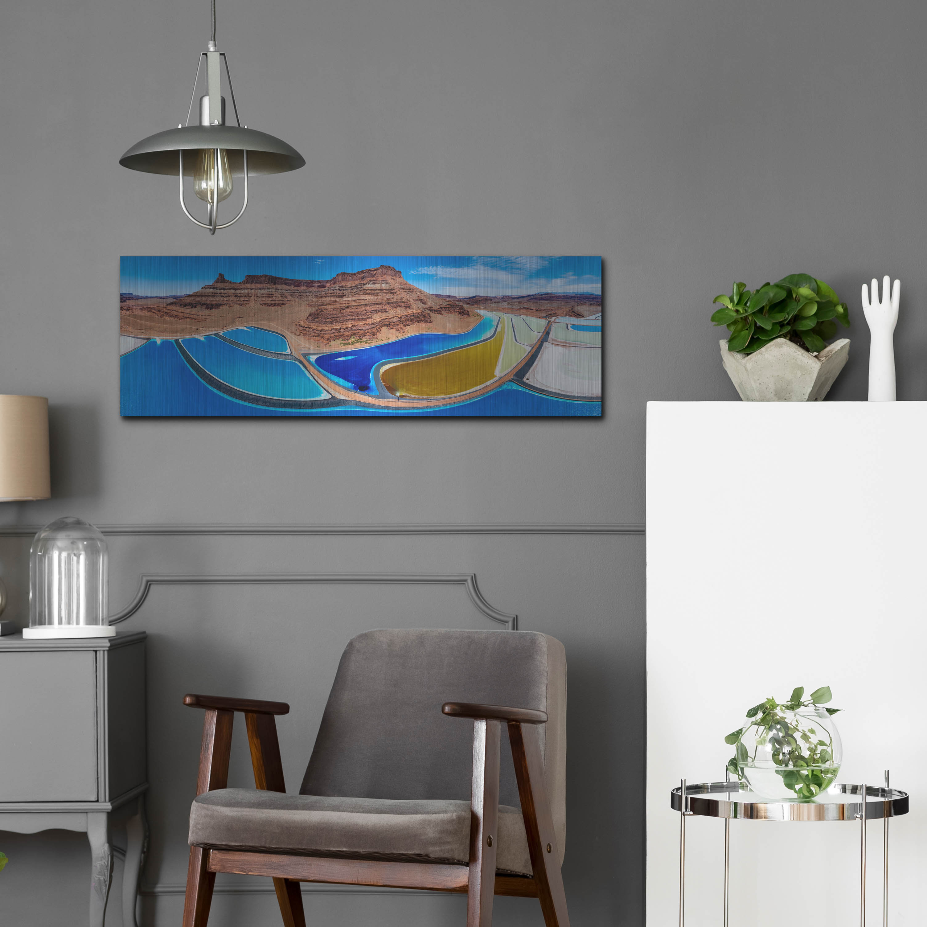 Red Barrel Studio® 'Utah Moab Potash Ponds' by Epic Portfolio Metal ...