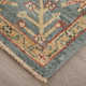 Brandonville Oriental Hand Knotted Wool Blue/Gold/Red Area Rug ...
