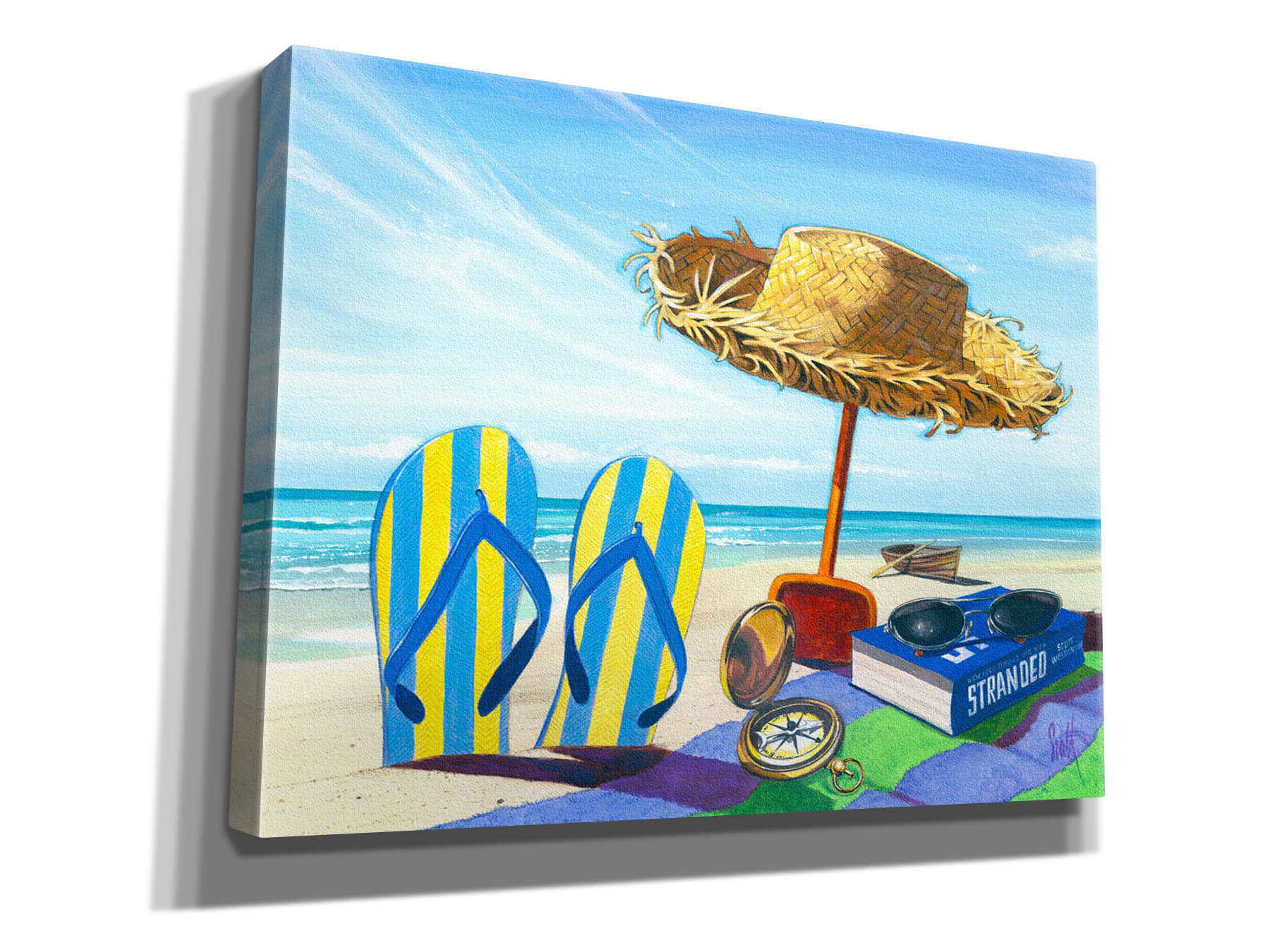 Dovecove 'Stranded' by Scott Westmoreland Canvas Wall Art | Wayfair